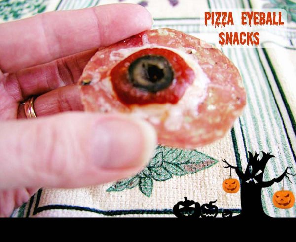 Paleo Pizza Eyeball Snacks low carb keto gluten free