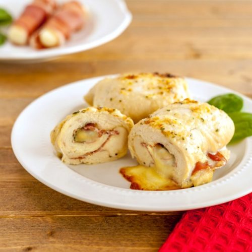 Italian Cheesy Prosciutto Stuffed Chicken - Beauty and the Foodie