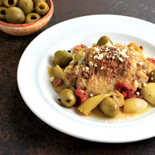 Easy Greek Chicken Bake - Beauty and the Foodie