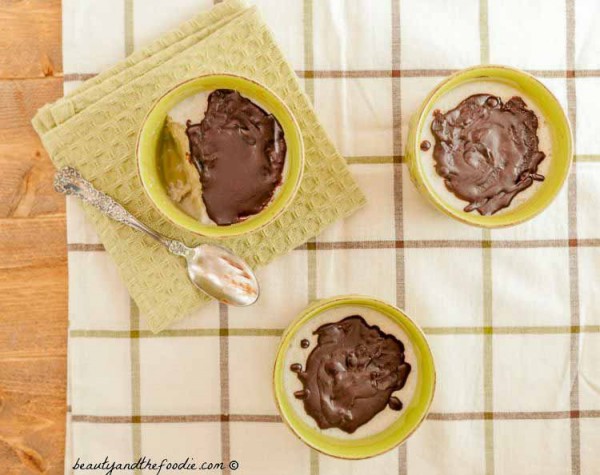 Paleo Chocolate Cinnamon Flan - Beauty and the Foodie