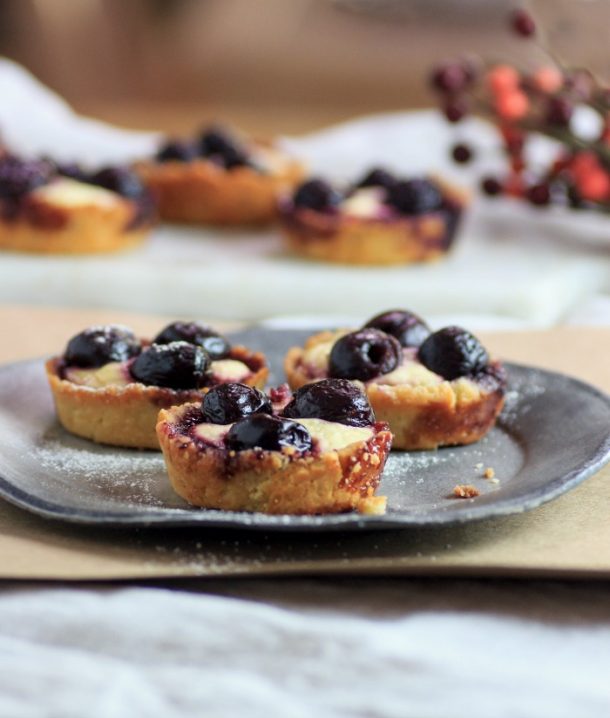 Cherry Cheesecake Tarts Low Carb - Beauty and the Foodie