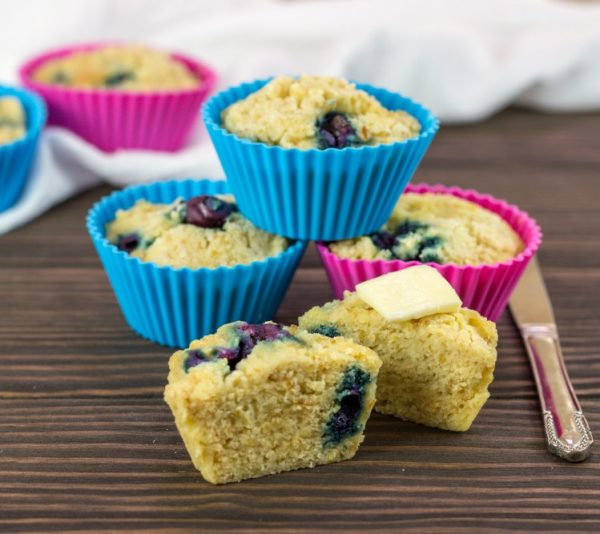 Keto Instant Pot Blueberry Muffins - Beauty and the Foodie