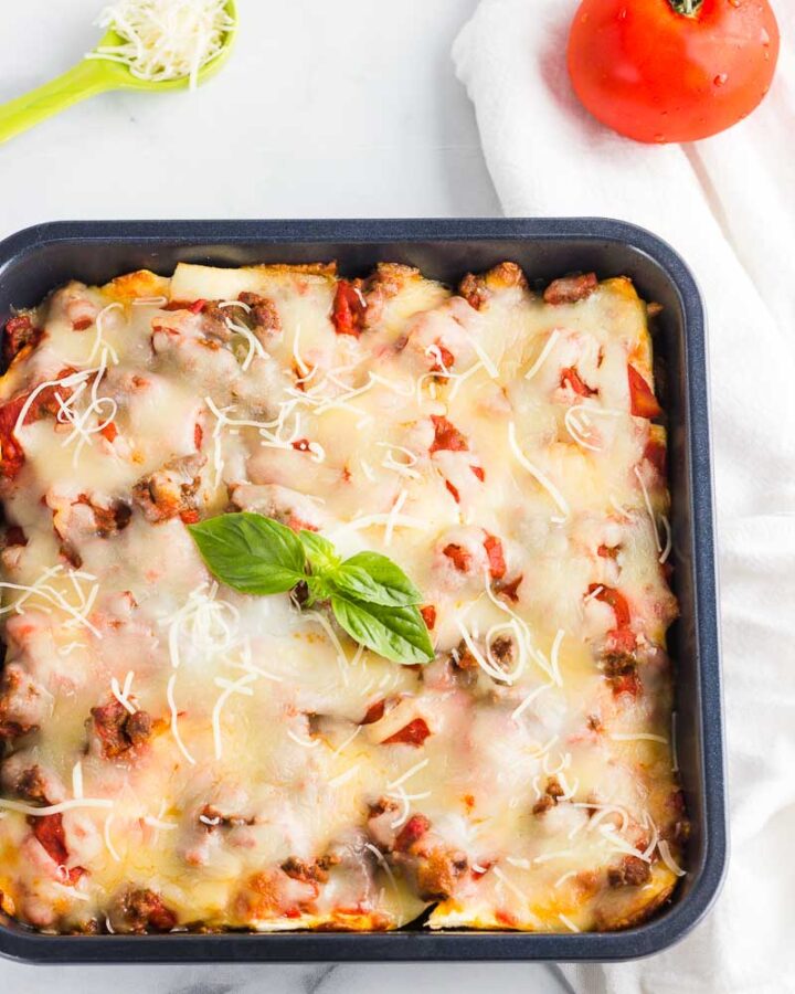 Keto Lasagna Easy - Beauty and the Foodie