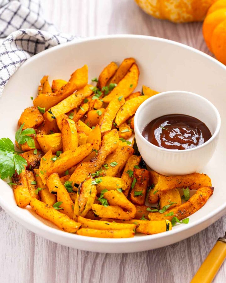 Pumpkin French Fries - Beauty and the Foodie