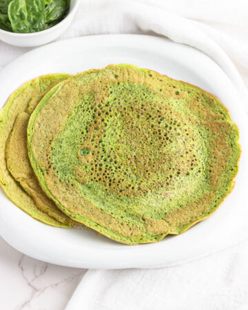 Keto Spinach Wrap - Beauty and the Foodie